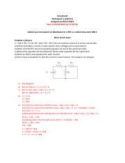 Homework Solution Pdf ECE Homework Pts Assigned On Due On