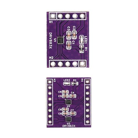 Drv8837 One And Two Dc H Bridge Motor Driver Module 18a Stepper Motor