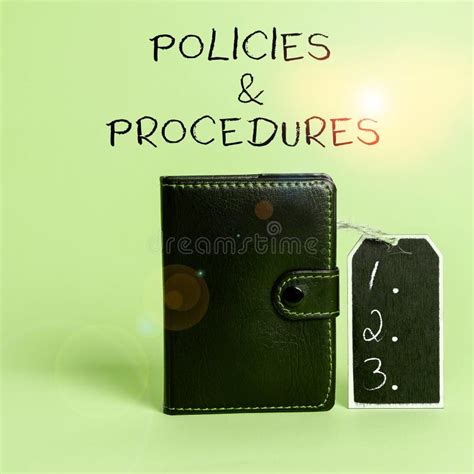Sign Displaying Policies Procedures Business Showcase List Of Rules