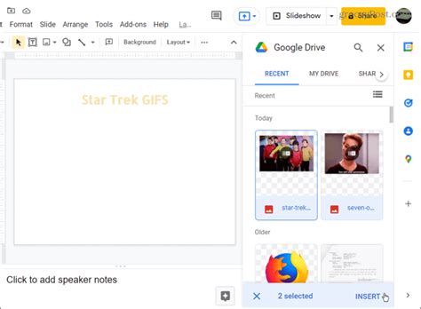 How to Add a GIF to Google Slides