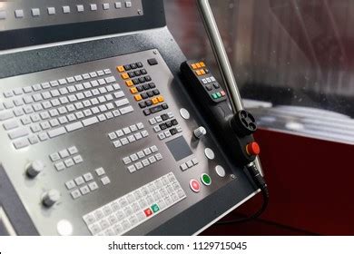 Cnc Machine Control Panel Machining Center Stock Photo 2220037265 Shutterstock