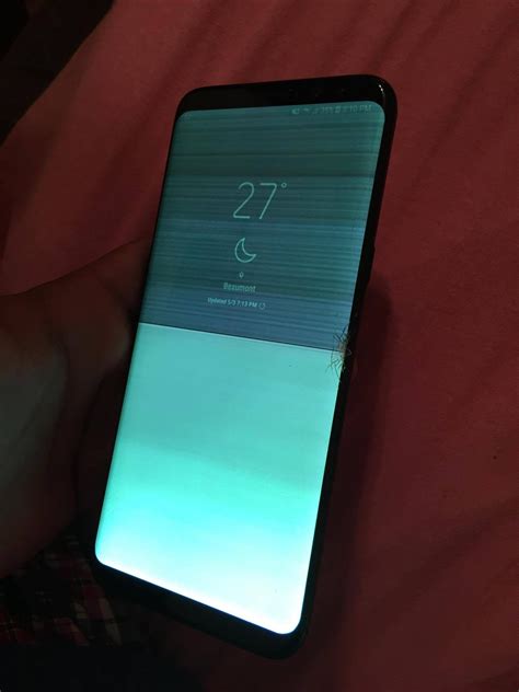 broken lcd cracked screen s8 galaxys8