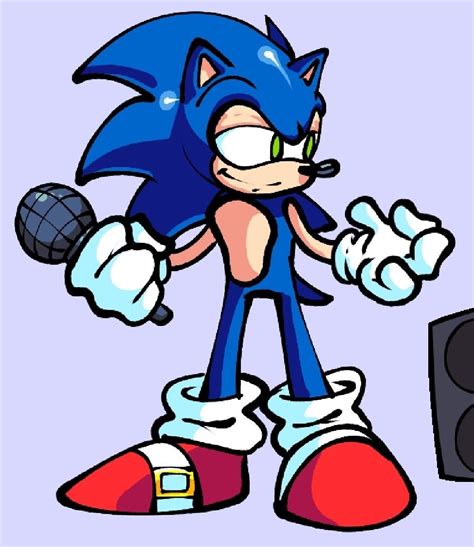 Tgt Sonic Fnf Style Heróis De Quadrinhos Personagens De Terror