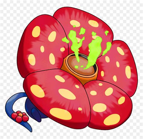 Shiny Mega Vileplume Pokdex Stats Moves Evolution Rafflesia Png
