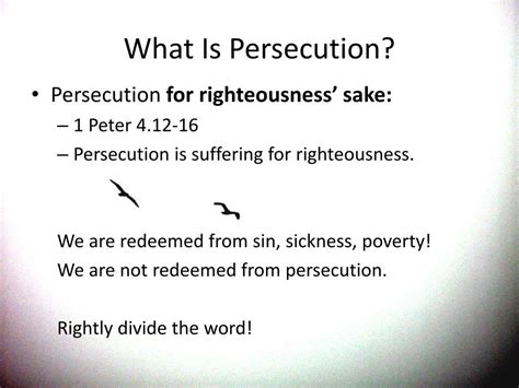 Ppt Overcoming Persecution Powerpoint Presentation Free Download