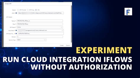 Experiment Run Cloud Integration Iflows Without Authorization Figaf
