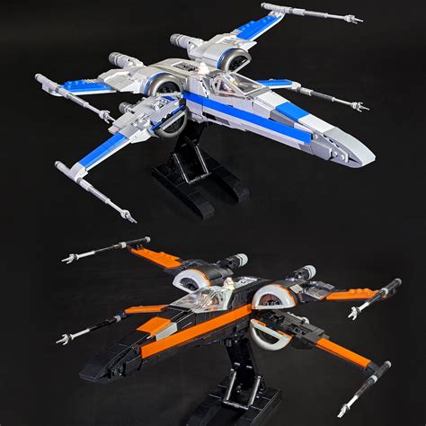 X Wing T 70 Starfighter Minifig Scale — Brick Vault