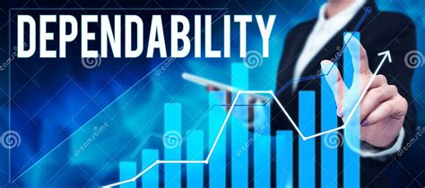 Hand Writing Sign Dependability Concept Meaning Capable Of Being