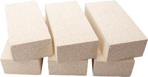 6 Pieces Insulating Fire Brick For Ovens Kilns Fireplaces Forges 9