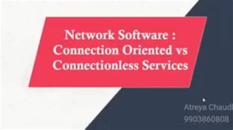 Network Software Connection Oriented Vs Connectionless Computer Networks Adda