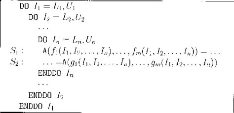 figure 1 from a portable parallelizing compiler with loop partitioning
