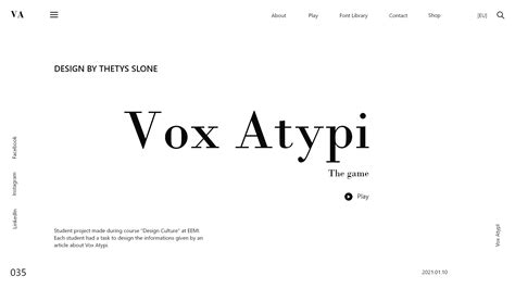Vox Atypi On Behance
