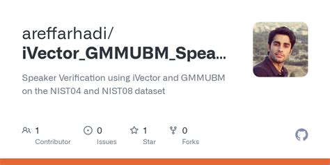 Ivectorgmmubmspeakerverificationivectorspeakerverificationm At
