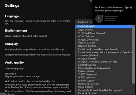 How To Change The Language On Spotify Technipages