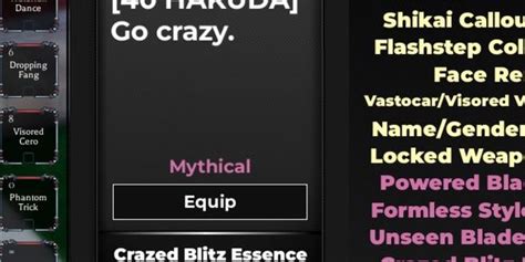 Buy Item Crazed Blitz Type Soul Roblox 2894977 Itemku