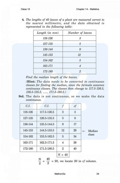 Ncert Solutions For Class 10 Maths Chapter 14 Exercise 143 Mathongo
