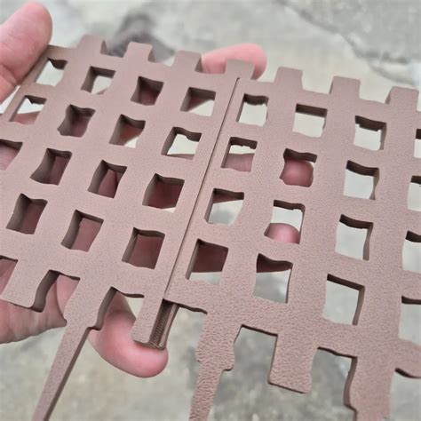 Modular Garden Fence Free 3d Print Model Makerworld