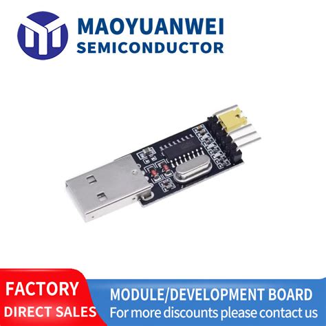 2pcs Ch340g Replace Pl2303 Usb To Ttl To Serial Port Module Nine Upgrade Small Board Stc