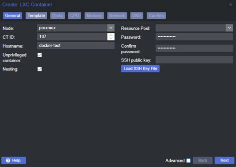 proxmox run docker on linux containers lxc