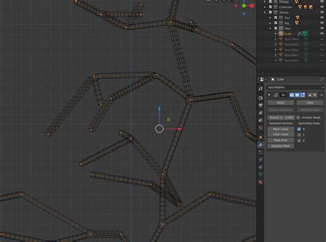[blender] how to decrease geometry from the skin modifier — polycount