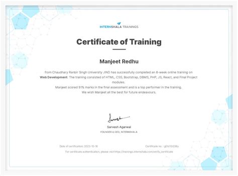Manjeet Redhu On Linkedin Webdevelopment Internshalacertification Learningjourney Webdevskills