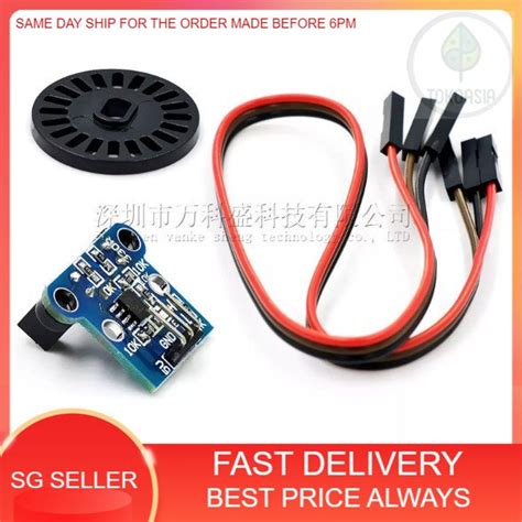 HC K V Encoder Motor Speed Measuring Sensor Module With Photoelectric Encoder IR Transmitter