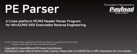 Github Alex4386pe Parser Pemz Header Parser A Crossplatform Windows Pems Dos Mz Header