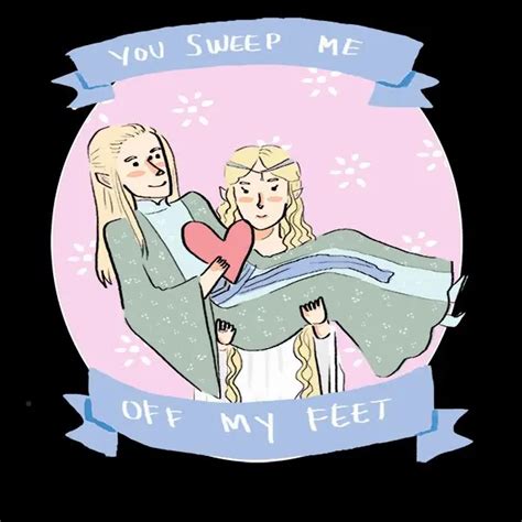 Artanis Galadriel Princess Of The Noldor And Her Husband Celeborn