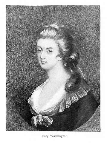 Mary Ball Washington Portrait Mother Of George Washington 1st President