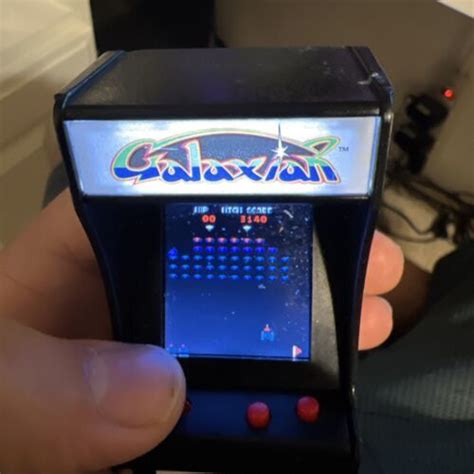 Galaxian Tiny Arcade Worlds Smallest Fully Functional Arcade Keychain
