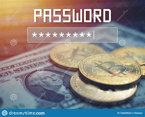 Password Input On Blurred Background Screen Password Protection