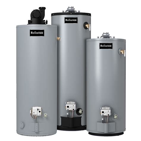 Gas Tank Water Heater Information Reliance Water Heaters