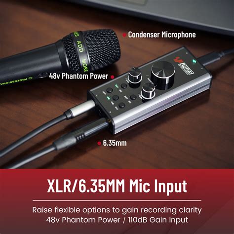 Portable Mini Usb Audio Interface With 24bit 192khz Sampling Rate Sf24
