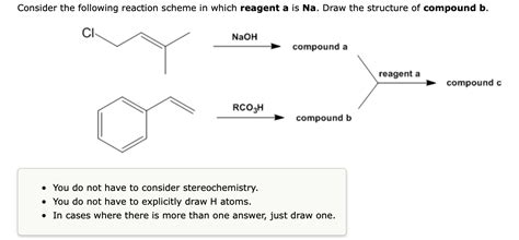 Solved Consider the following reaction scheme in which | Chegg.com