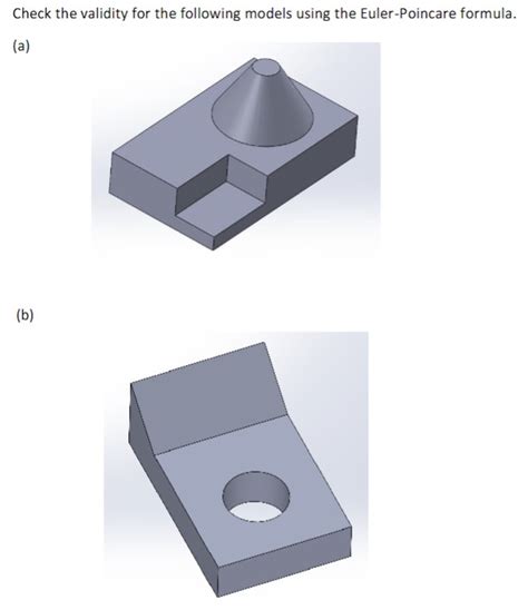 Check The Validity For The Following Models Using The