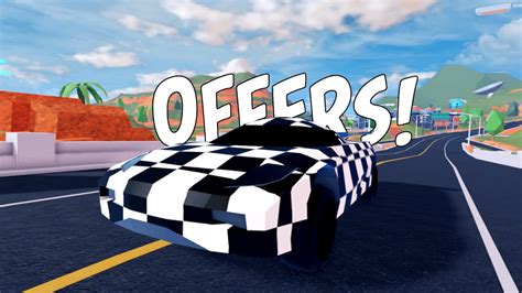 What Do People Offer For Checkers Roblox Jailbreak Youtube