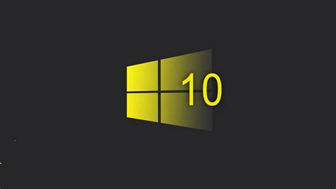 Fondo De Pantalla De Windows Ultimate En Amarillo