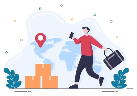 Premium Vector Mobile Navigation Gps Navigator Route Map Application