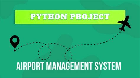 Airport Management System Python Console Beginners YouTube