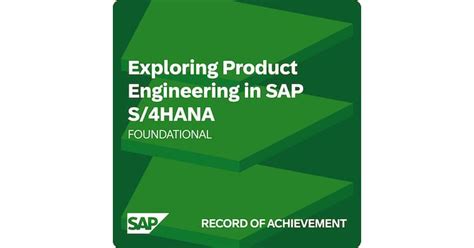 Lokesh R On Linkedin Exploring Product Engineering In Sap S4hana Record Of Achievement Was