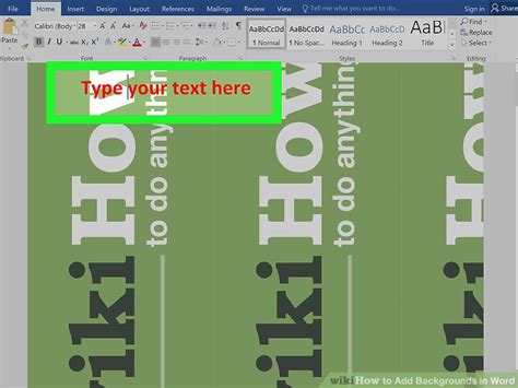 5 Ways To Add Backgrounds In Word WikiHow