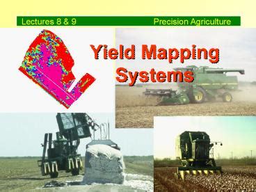 Yield Mapping Systems Presentation Free To View