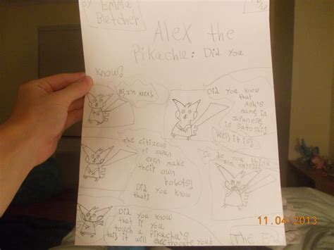 Alex The Pikachu Comic 1 By Blaria95 Love Bunny On Deviantart