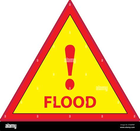 Caution Signs Symbols Of Danger And Flood Warning Signs Warning Attention Danger Sign