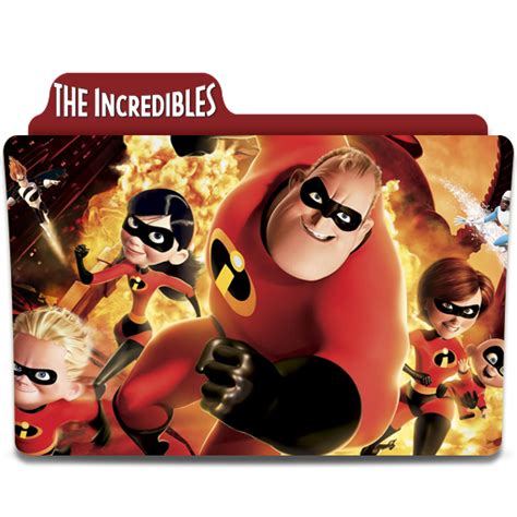 The Incredibles Movie Folder Icon By Sharatj On Deviantart
