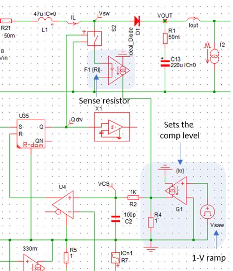 Switch Mode Power Supply Simtrixsimplis Simulator Electrical