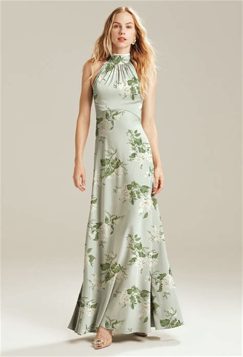 9 Stunning Green Floral Dresses For A Dreaming Wedding Aw Bridal