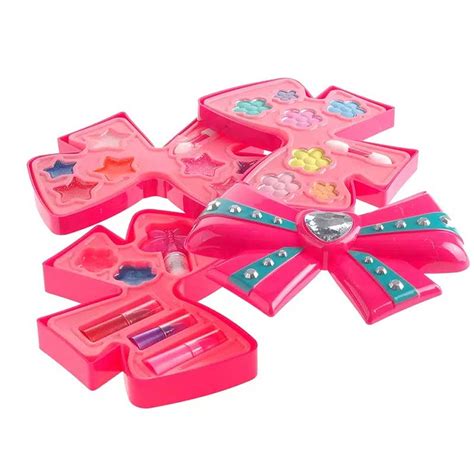 خرید پک لوازم آرایشی بچه گانه سه طبقه مدل پاپیون