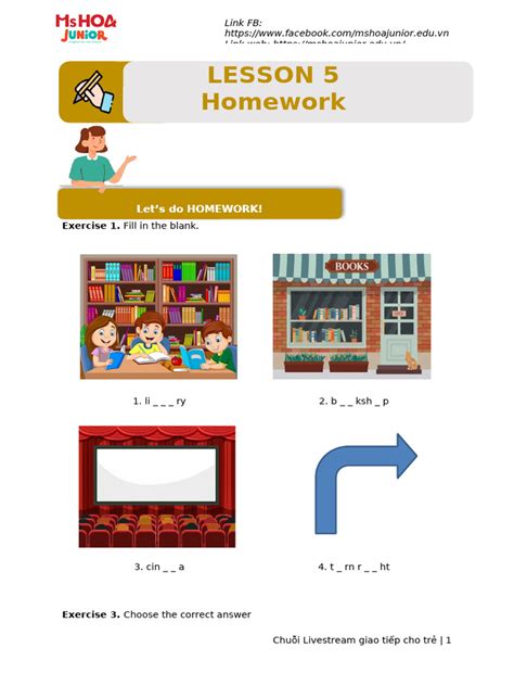 Lesson 5 Homework Pdf