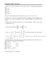Assignment 7 8 Basic Structures COSC 2375 Discrete Structures Docx Assignment 4 Basic